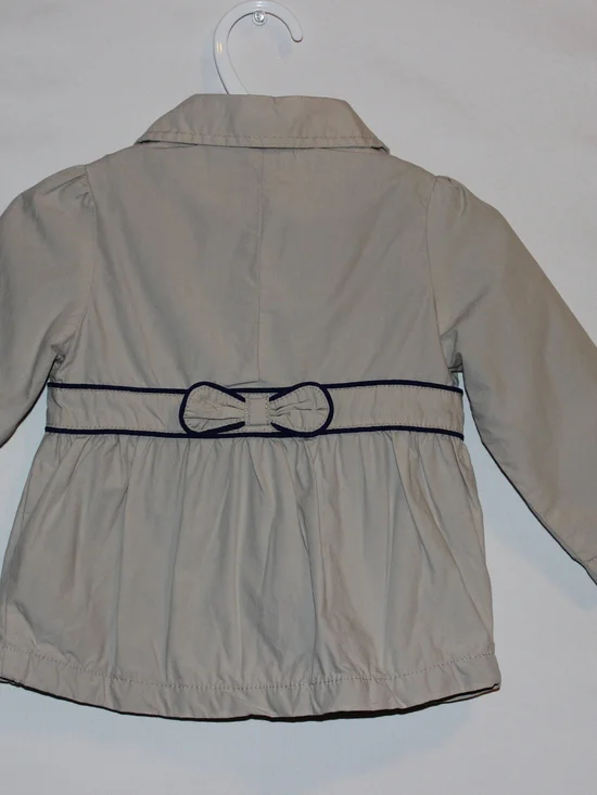 Old Navy | Jackets & Coats | Old Navy Cream Girls Pea Coat With Navy ...